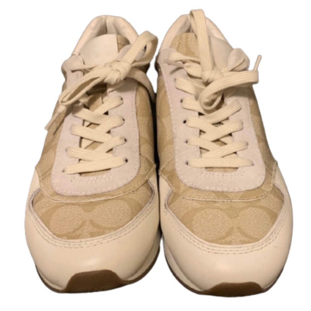 Nwot Coach Ivory Sneakers - Gem